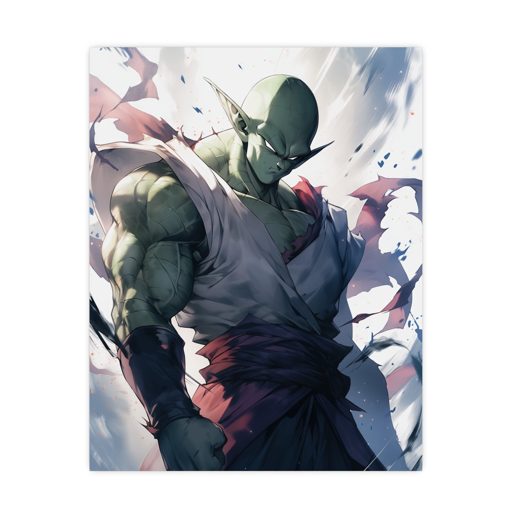Piccolo Canvas/poster Art Dragon Ball Z Warrior Print - Etsy