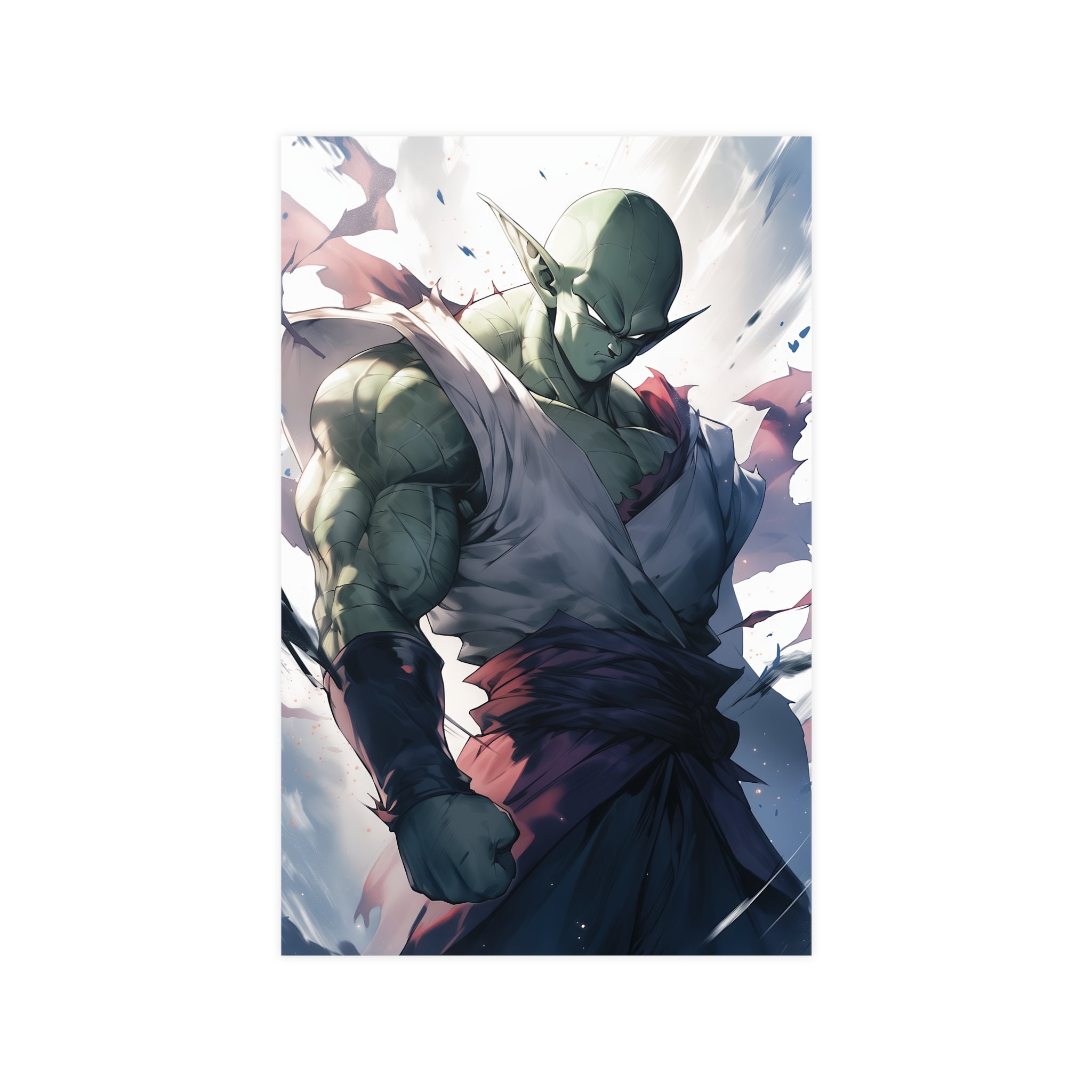 Piccolo Canvas/poster Art Dragon Ball Z Warrior Print - Etsy