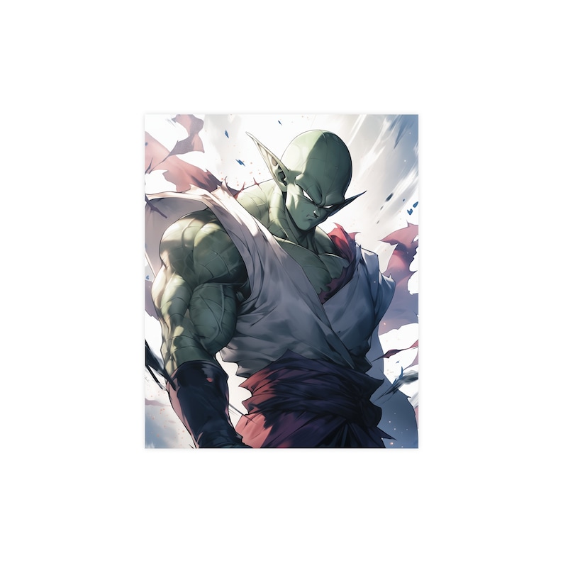 Piccolo Canvas/poster Art Dragon Ball Z Warrior Print - Etsy