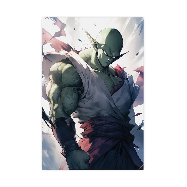 Piccolo Canvas/poster Art Dragon Ball Z Warrior Print - Etsy