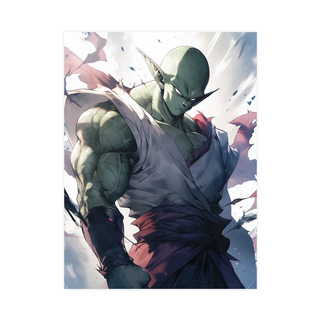 Piccolo Canvas/poster Art - Dragon Ball Z Warrior Print - Etsy