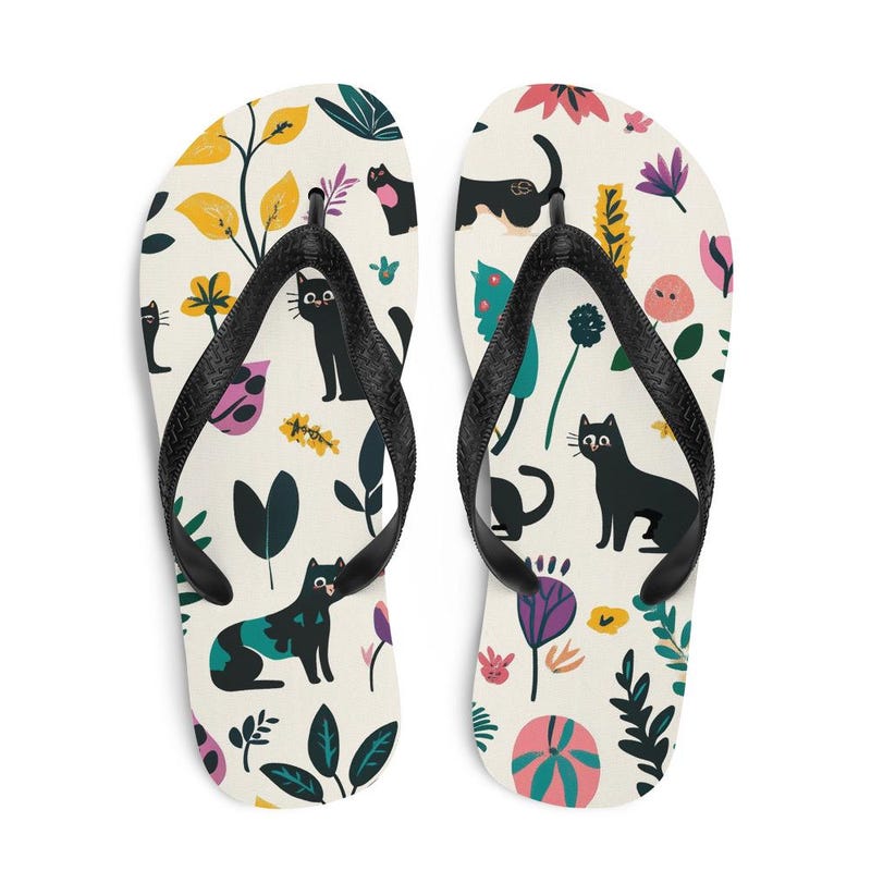 Cat Sandals - Etsy
