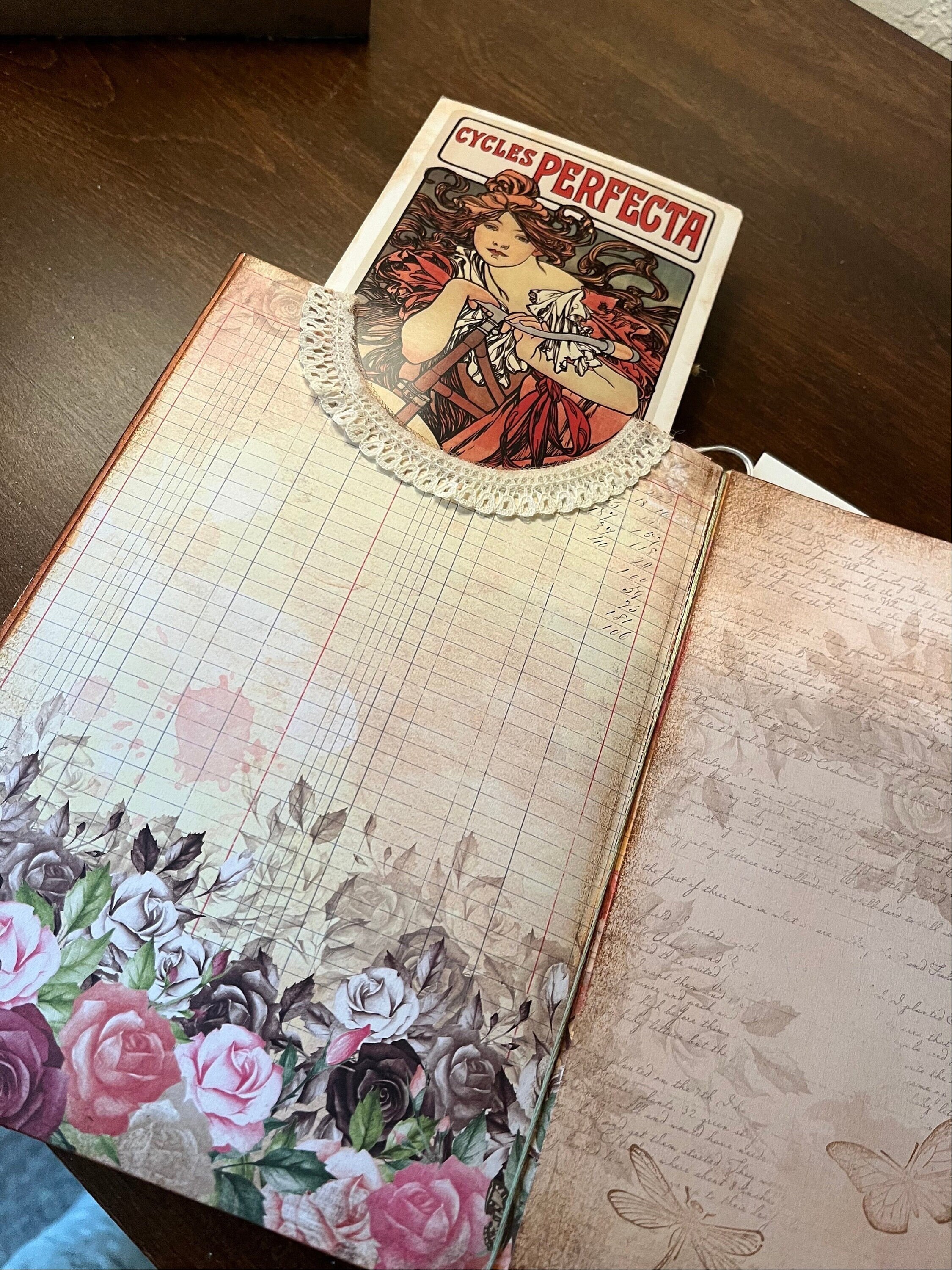 Handmade Junk Journal | Paper Crafts | Handbound | Journal | Gift - Etsy
