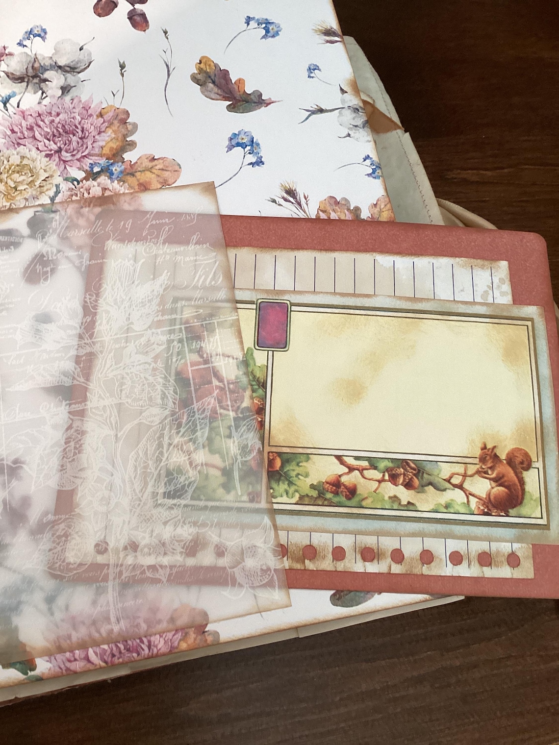 Handmade Journal | Paper Crafts | Hand Bound | Journal | Gift | Fall - Etsy