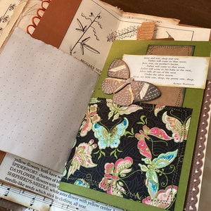 Handmade Journal Paper Crafts Hand Bound Journal Gift Fall - Etsy