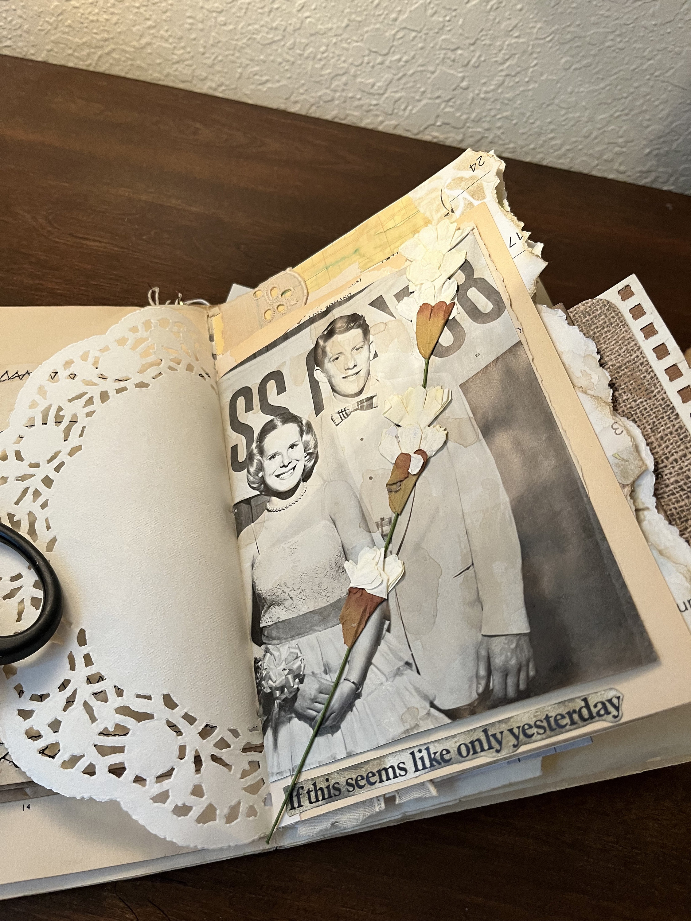 Handmade Junk Journal | Paper Crafts | Vintage Paper | Handbound ...