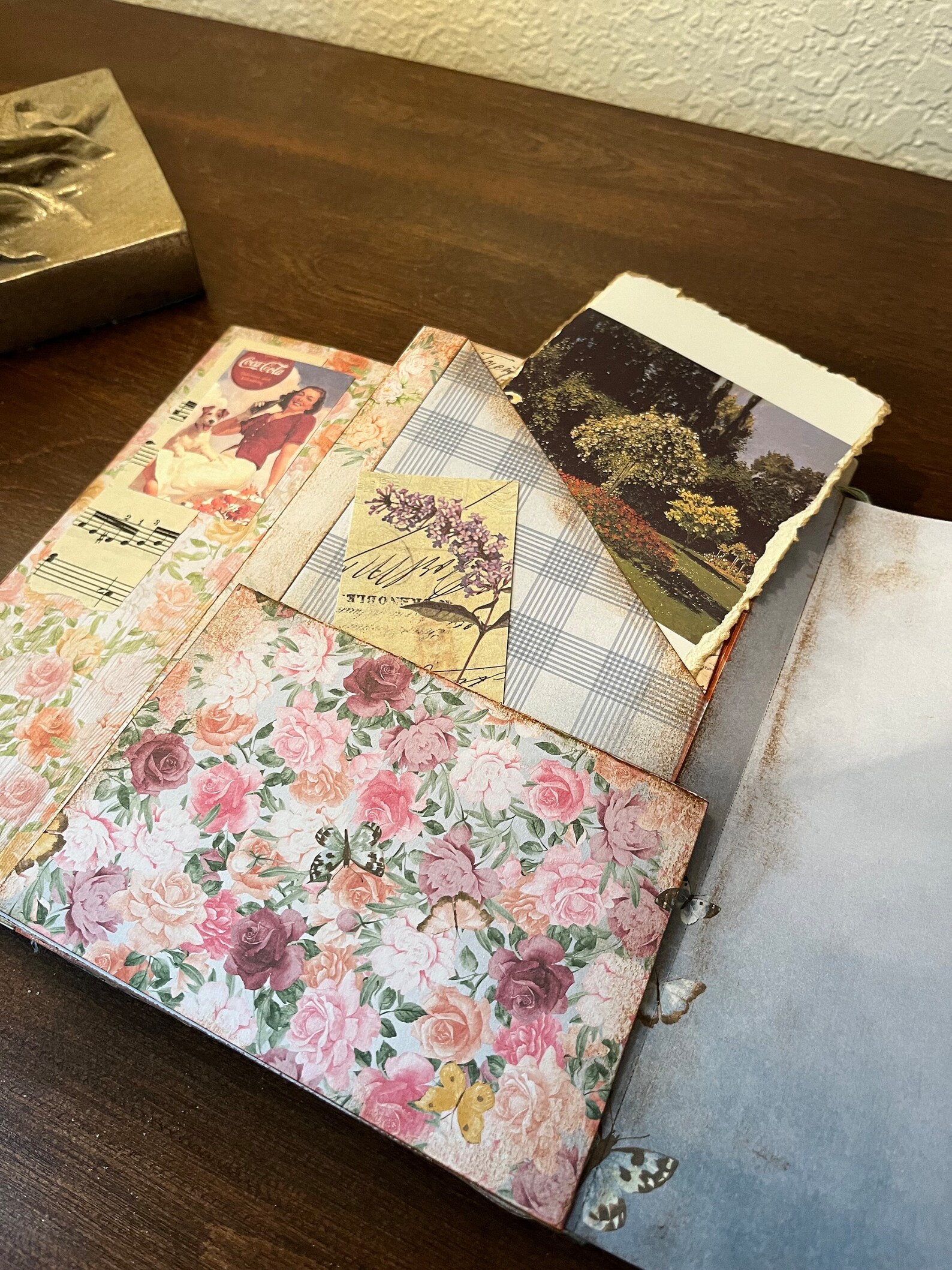 Handmade Junk Journal | Paper Crafts | Handbound | Journal | Gift - Etsy