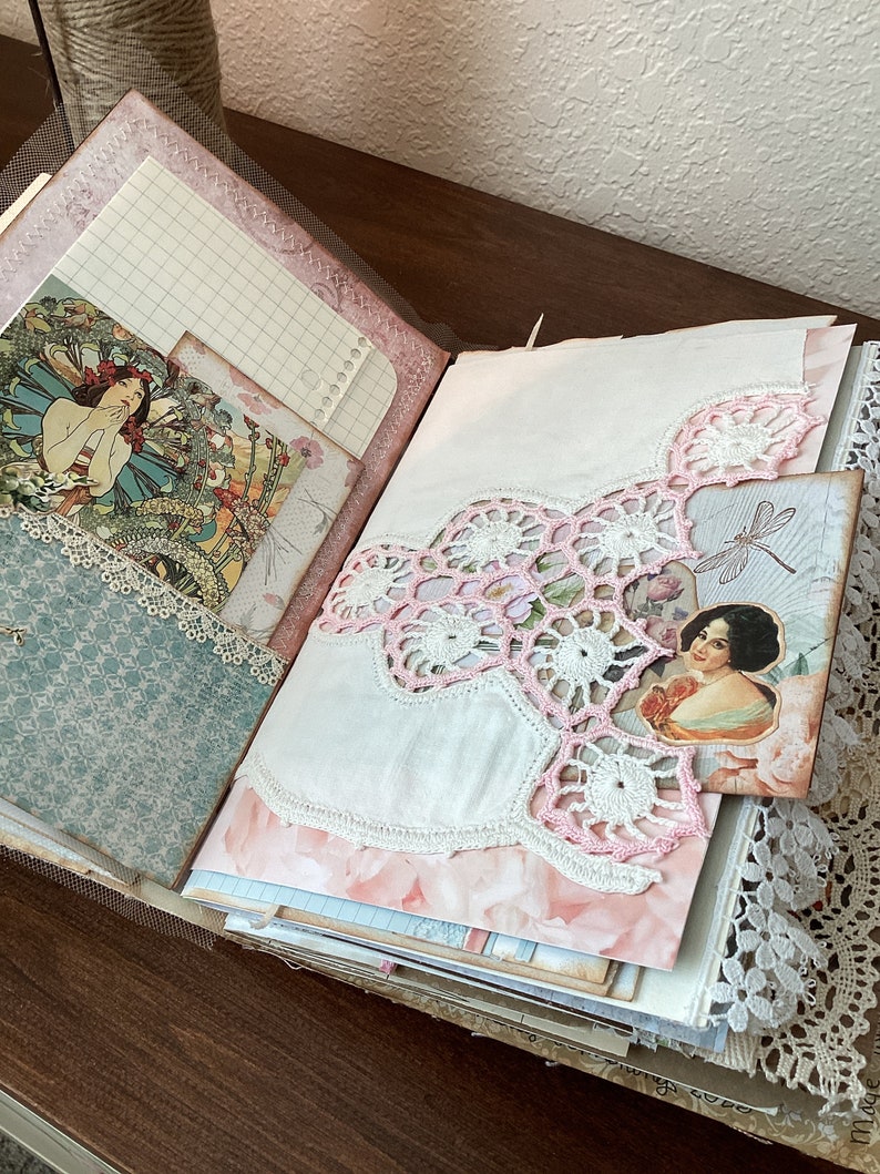 Handmade Journal | Paper Crafts | Hand Bound | Journal | Gift | Roses ...