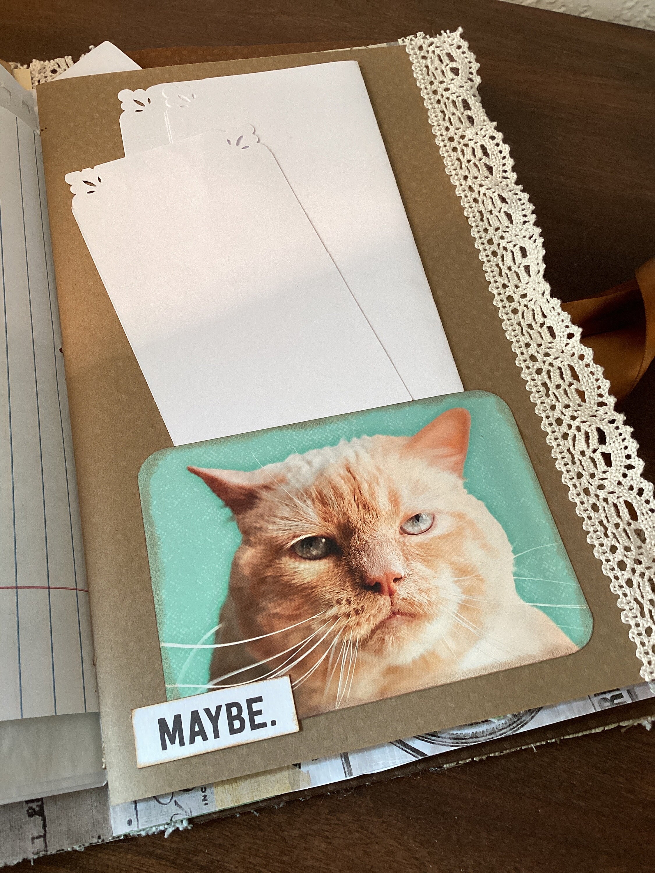 Handmade Journal Paper Crafts Hand Bound Journal Gift Fall - Etsy