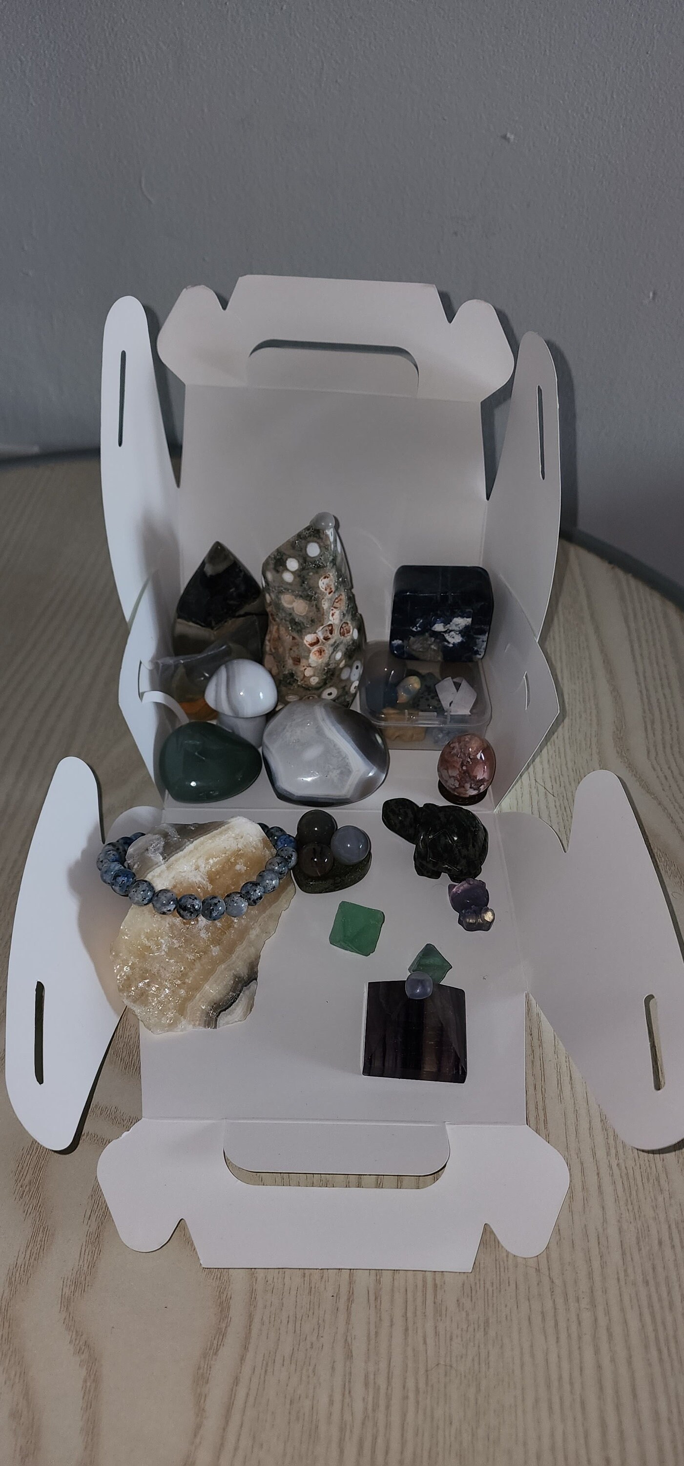 Gemstone Grab Boxes - Etsy