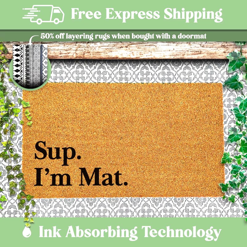 Funny Door Mat - Etsy