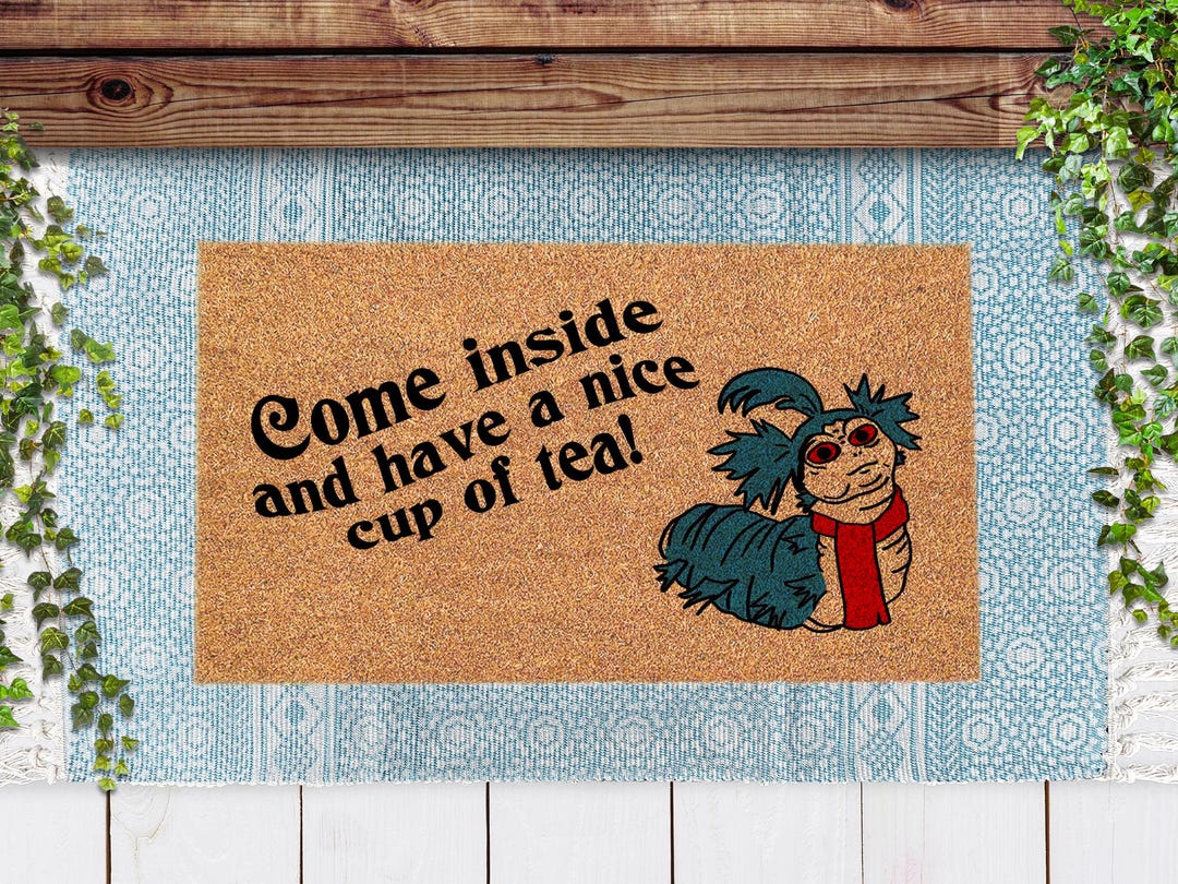 Labyrinth Worm Doormat | Fan Gift Housewarming Rug - Etsy UK