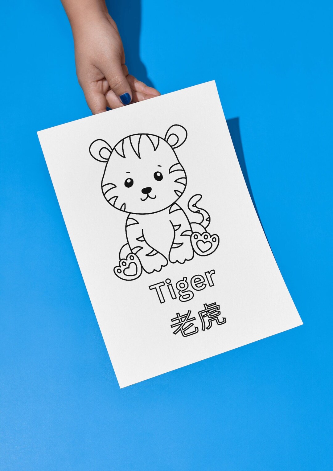 26 Bilingual English Chinese Mandarin Coloring Pages Alphabet A-Z for ...