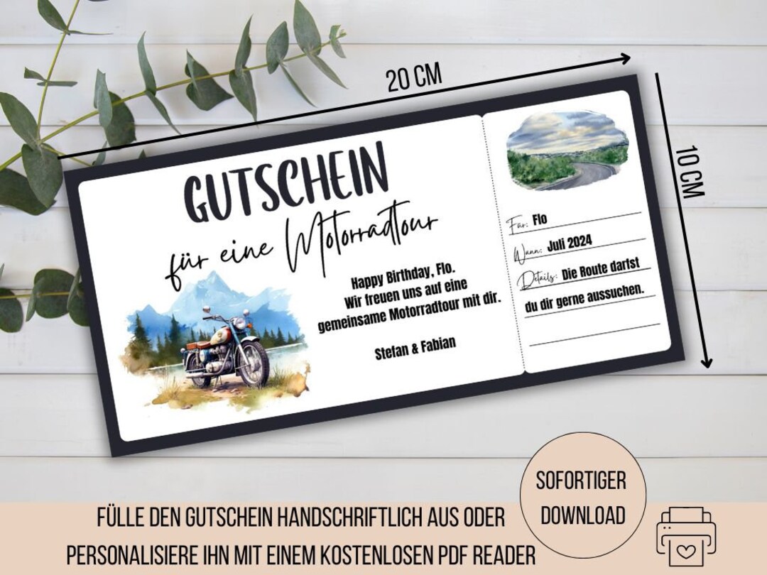 Motorradtour Gutschein, Motorradausflug, Motorrad fahren, Roadtrip ...
