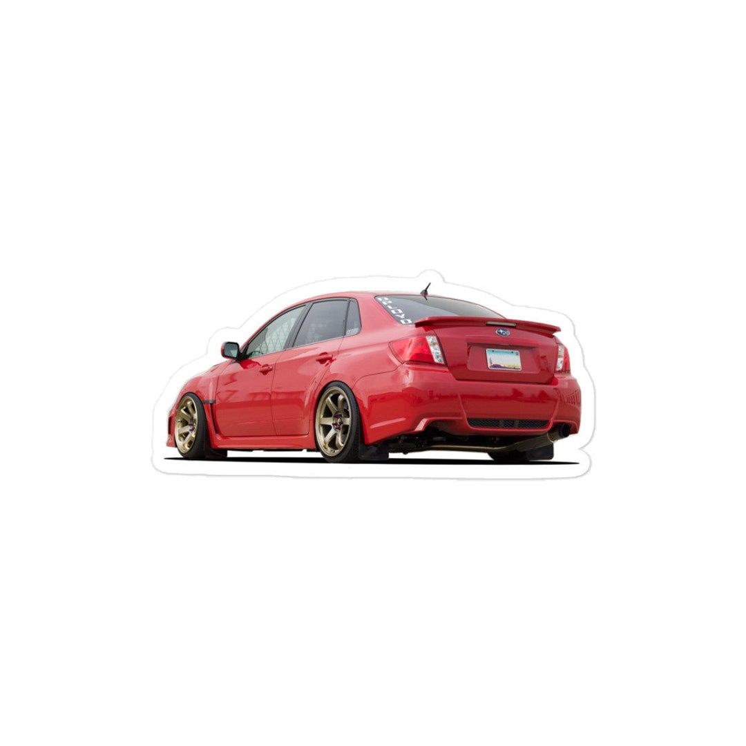 3rd Gen Subaru WRX Custom Enthusiast Gift Decal Sticker - Etsy