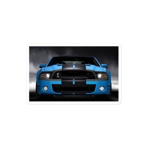 2013 Ford Mustang GT500 Custom Enthusiast Gift Decal Sticker - Etsy