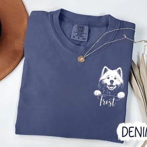 Custom Samoyed T-shirt | Personalized Samoyed Dog Tee | Samoyed Mom ...
