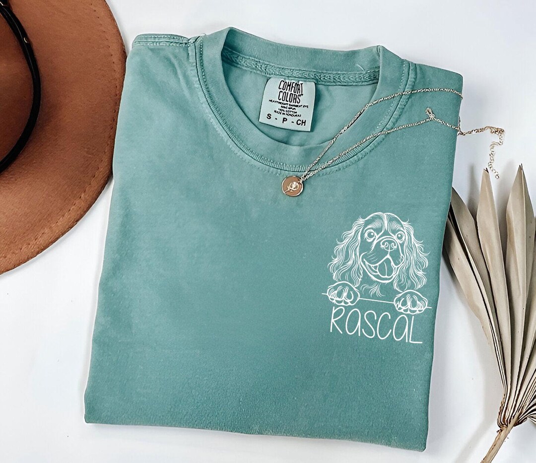 Custom Cocker Spaniel T-shirt | Personalized Spaniel Tee | Cocker Mom ...