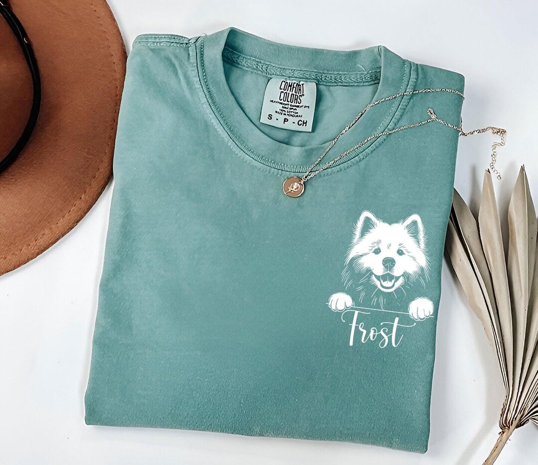 Custom Samoyed T-shirt | Personalized Samoyed Dog Tee | Samoyed Mom ...