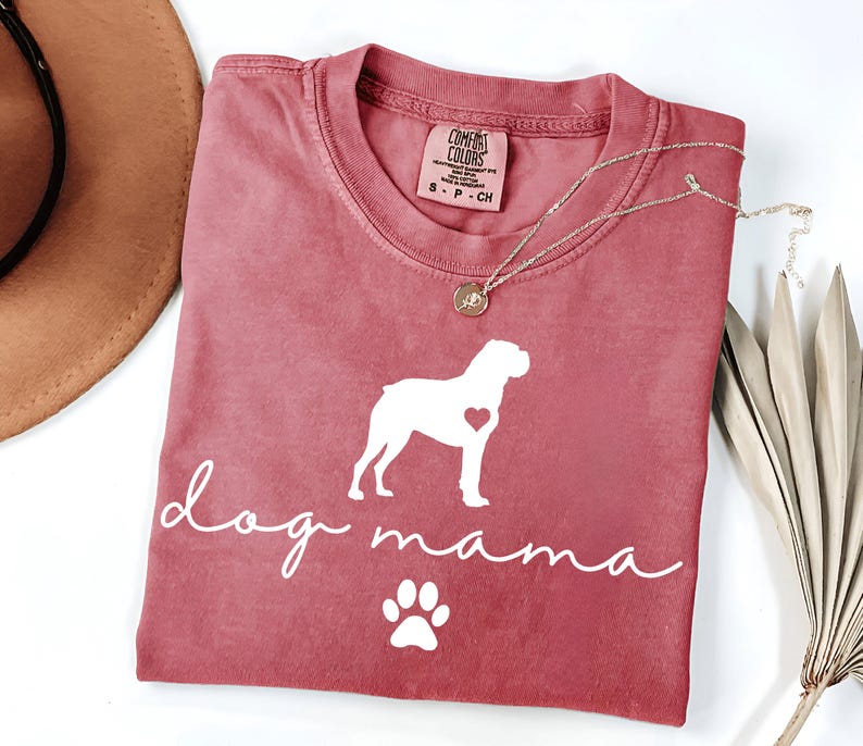 Comfort Colors Mastiff Mom Shirt: Dog Lover Gift - Etsy