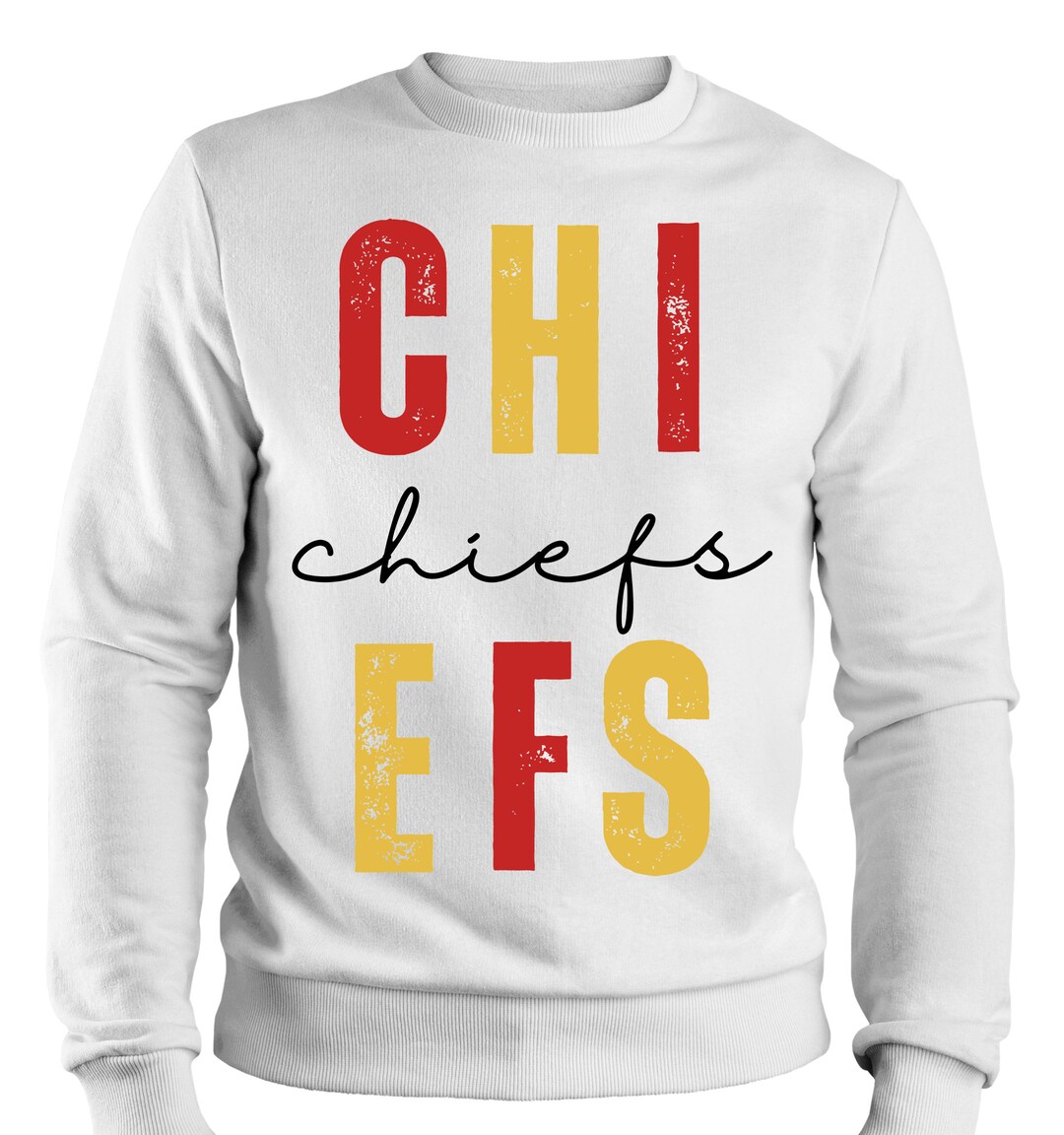 Chiefs Football Distressed Png Sublimation Image - Etsy