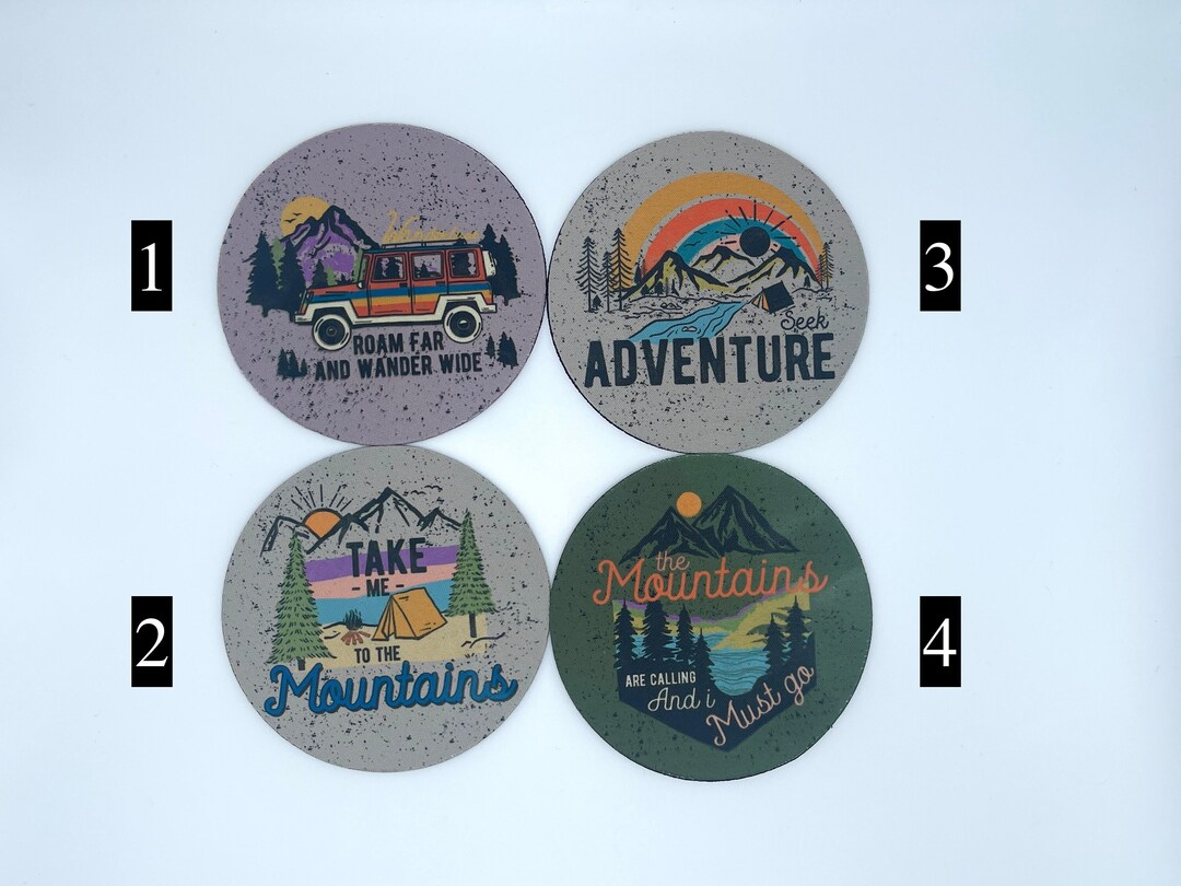 Outdoor Themed Coasters - Etsy