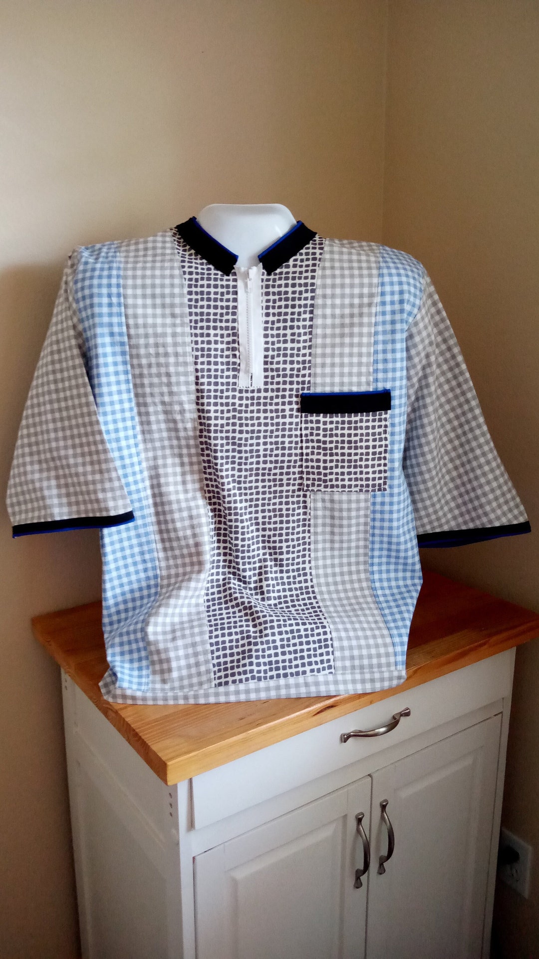 Shirt, Men's, Original, see Squared, Handmade in USA, Pullover, Size L ...