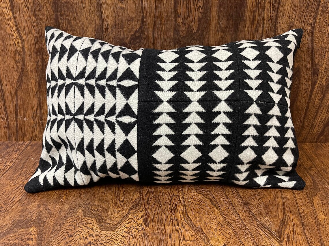 Wool Pillow Cover and Insert Pendleton Wool - Etsy