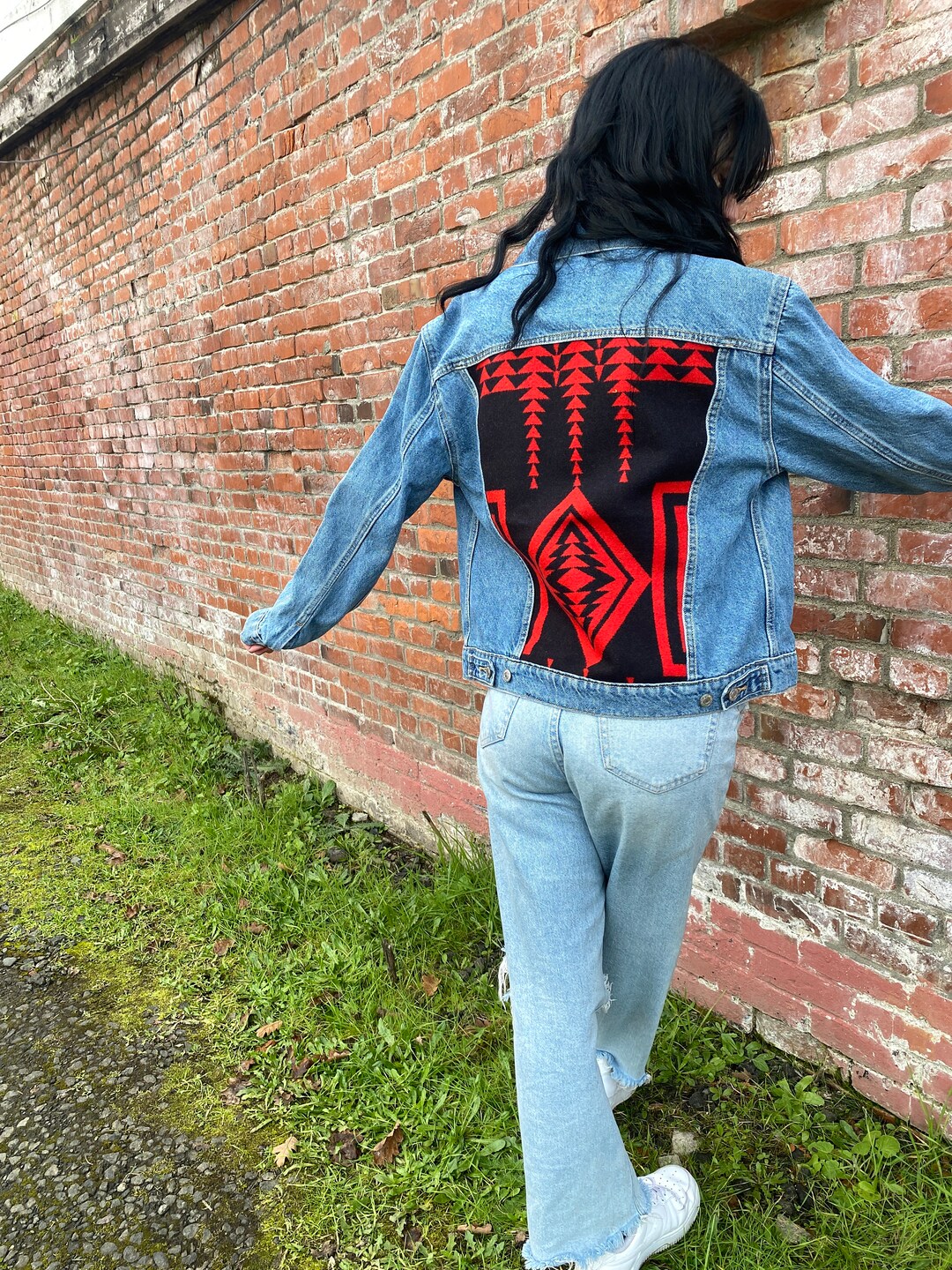 NWT Women's Western Levi's Jacket With Pendleton Wool Inlay - Etsy