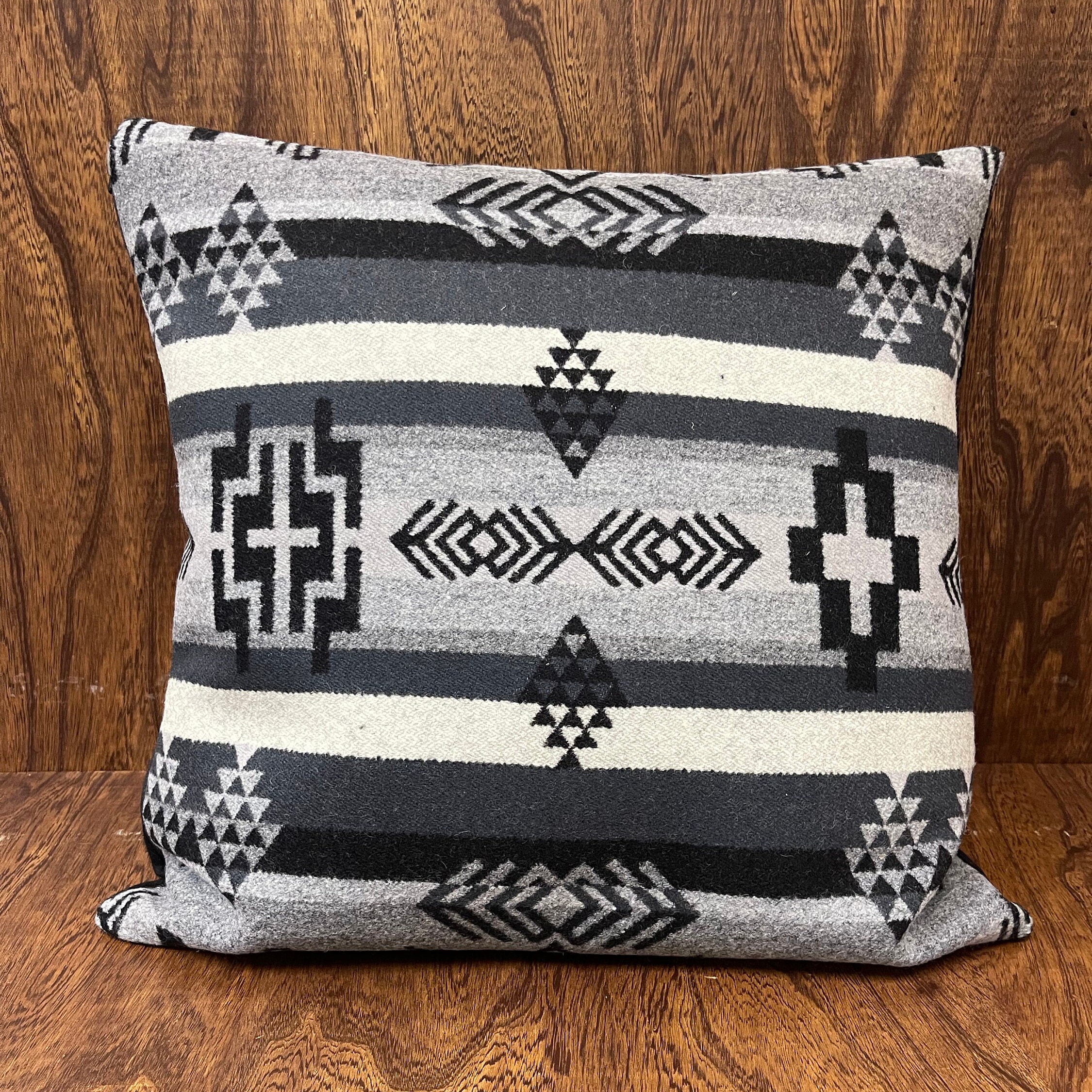 Wool Pillow Cover and Insert Pendleton Wool - Etsy