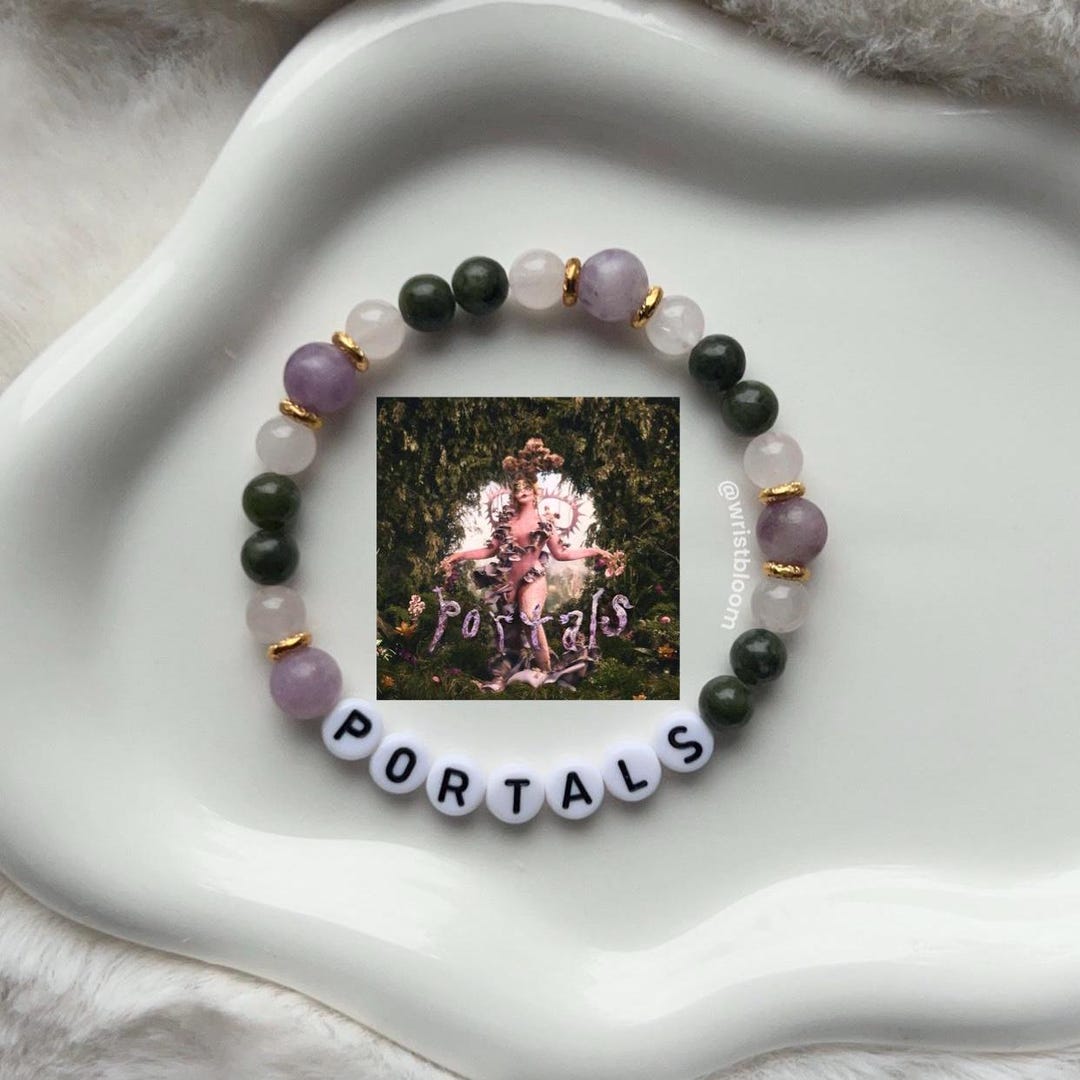 Melanie Martinez Portals Beaded Bracelet Music Bracelet Custom Length ...