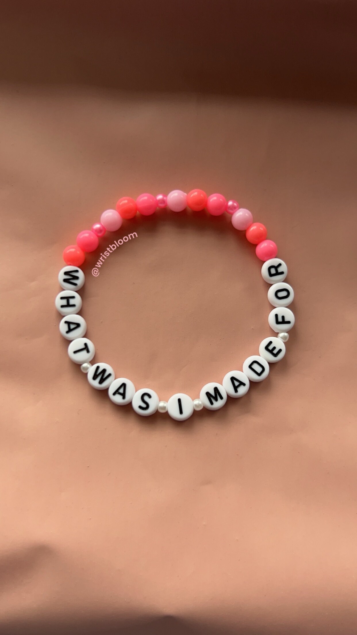 Billie Eilish What Was I Made for Custom Length Bracelet Singer ...