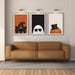 Spooky Halloween Art Prints Gallery Wall - Spooky Halloween Art Prints ...