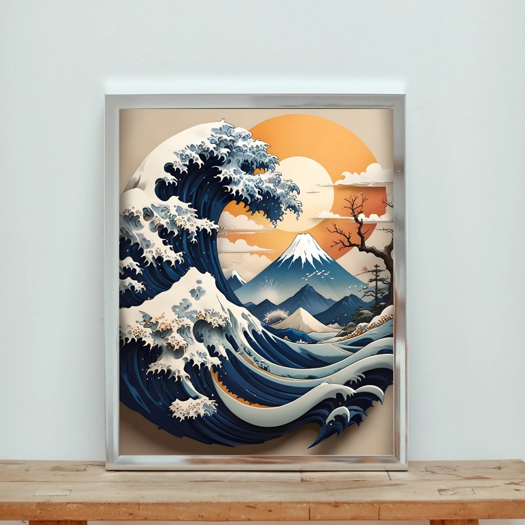 The Great Wave off Kanagawa Canvas Print - the Great Wave off Kanagawa ...
