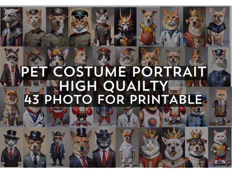 43 Custom Costume Pet Portrait Templates - 43 Custom Costume Pet ...