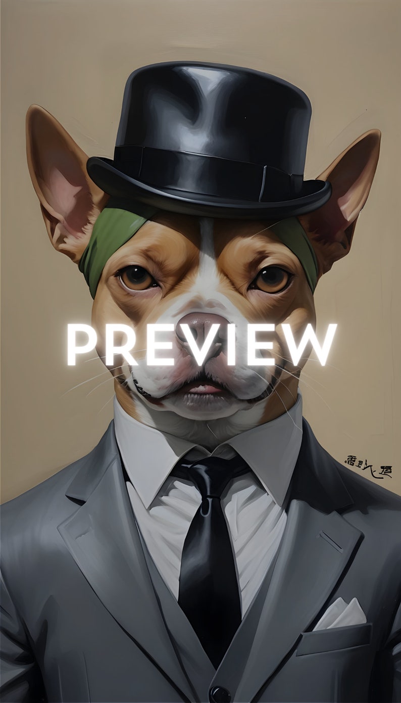 BUNDLE 43 Custom Pet Portrait Templates, Printable Pet Templates ...