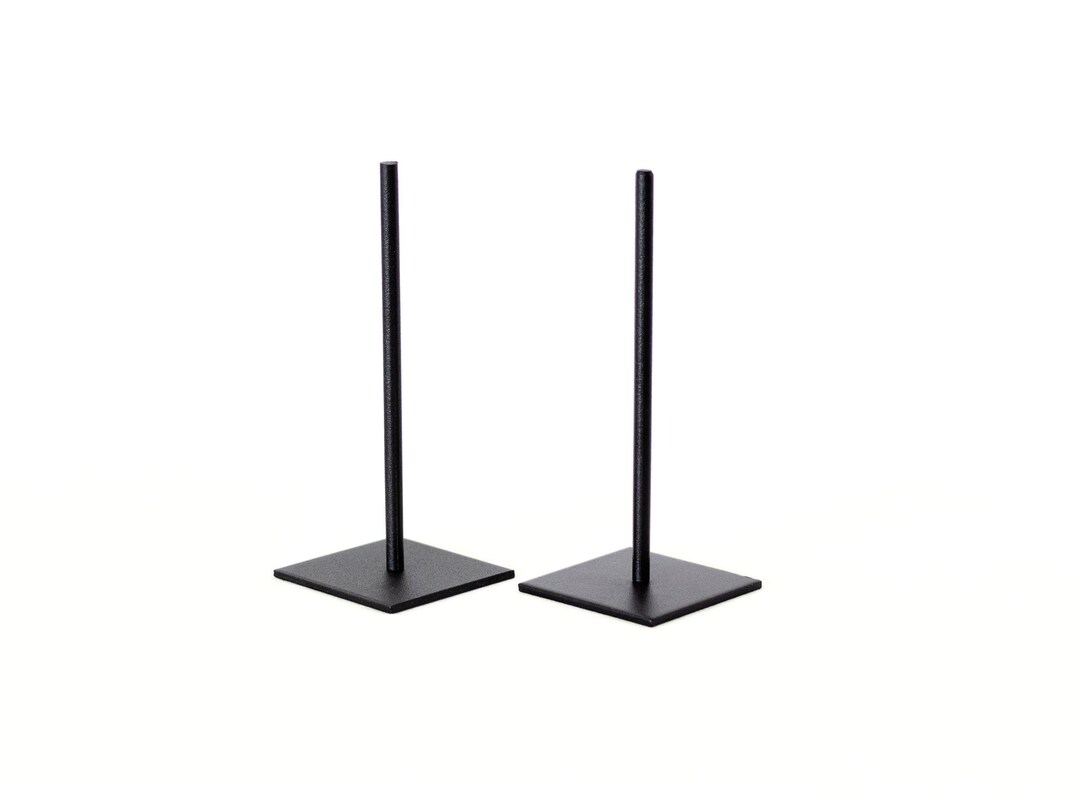 Set of 2 Metal Sculpture Bases 60x60x150mm Steel - Etsy UK