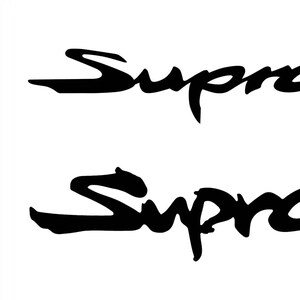 8 X Toyota Supra (different Style) Brake Caliper Vinyl Decals Stickers ...