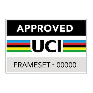 4 X Custom UCI Approval Stickers (different Style) Road or Mountain ...