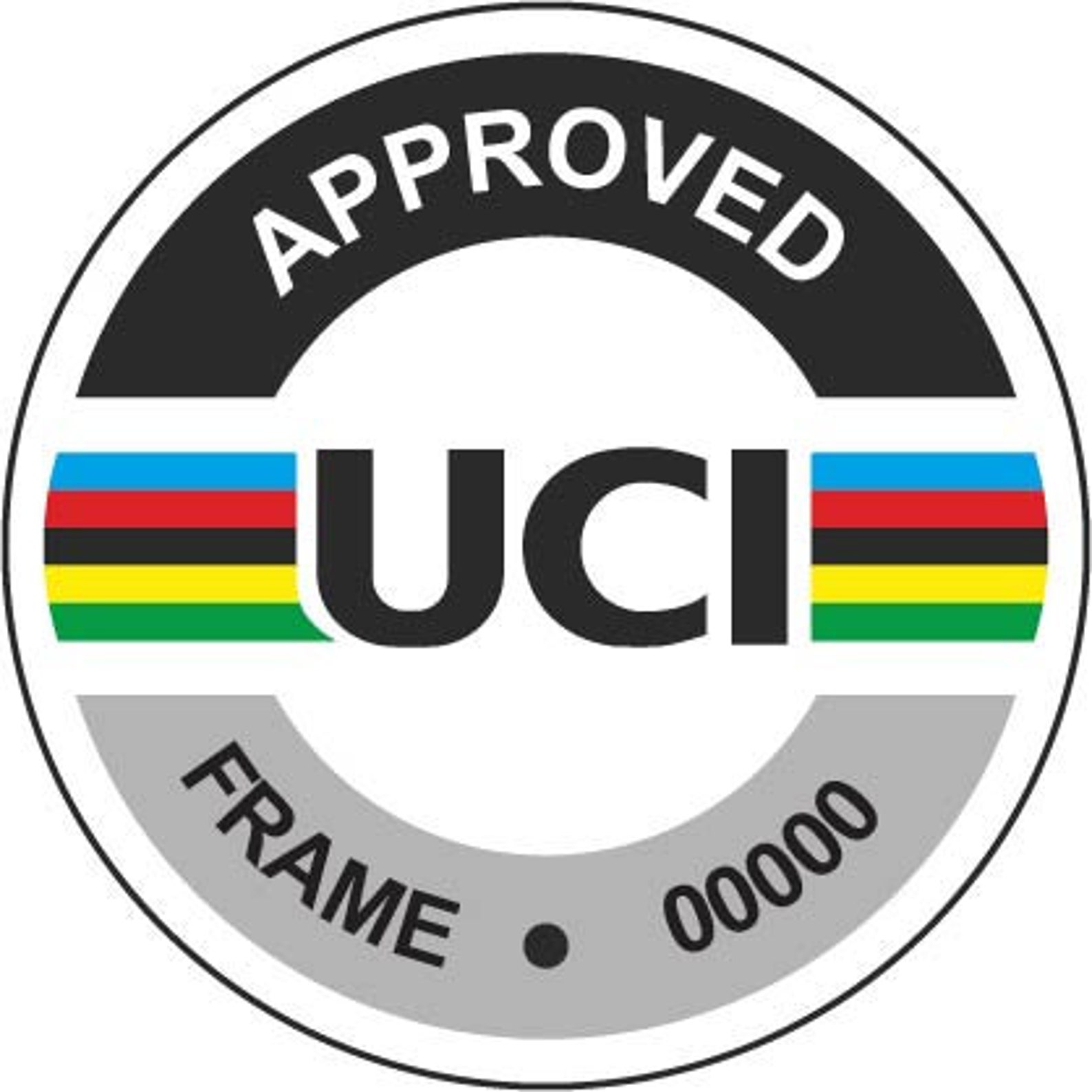 4 X Custom UCI Approval Stickers (different Style) Road or Mountain ...
