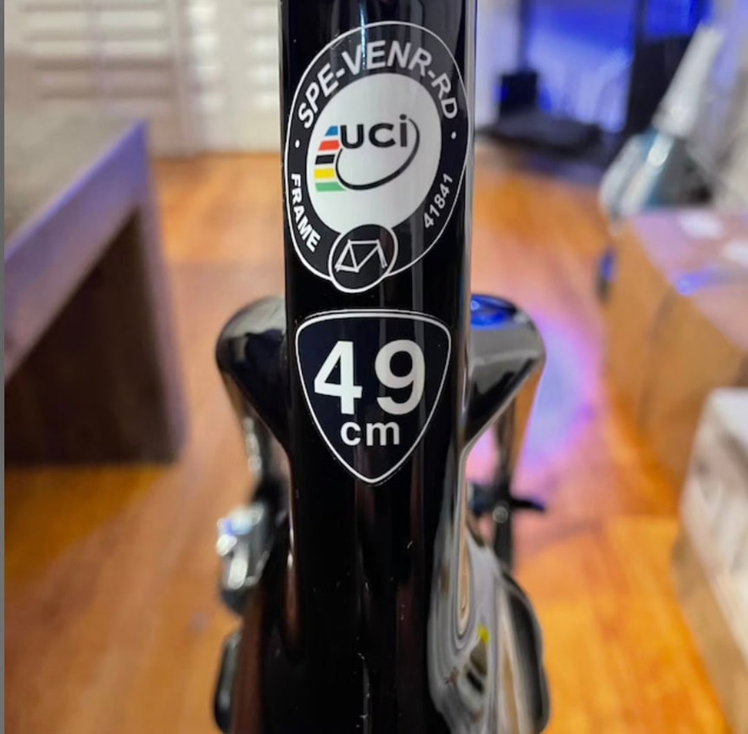 4 X Custom UCI Approval Stickers (different Style) Road or Mountain ...