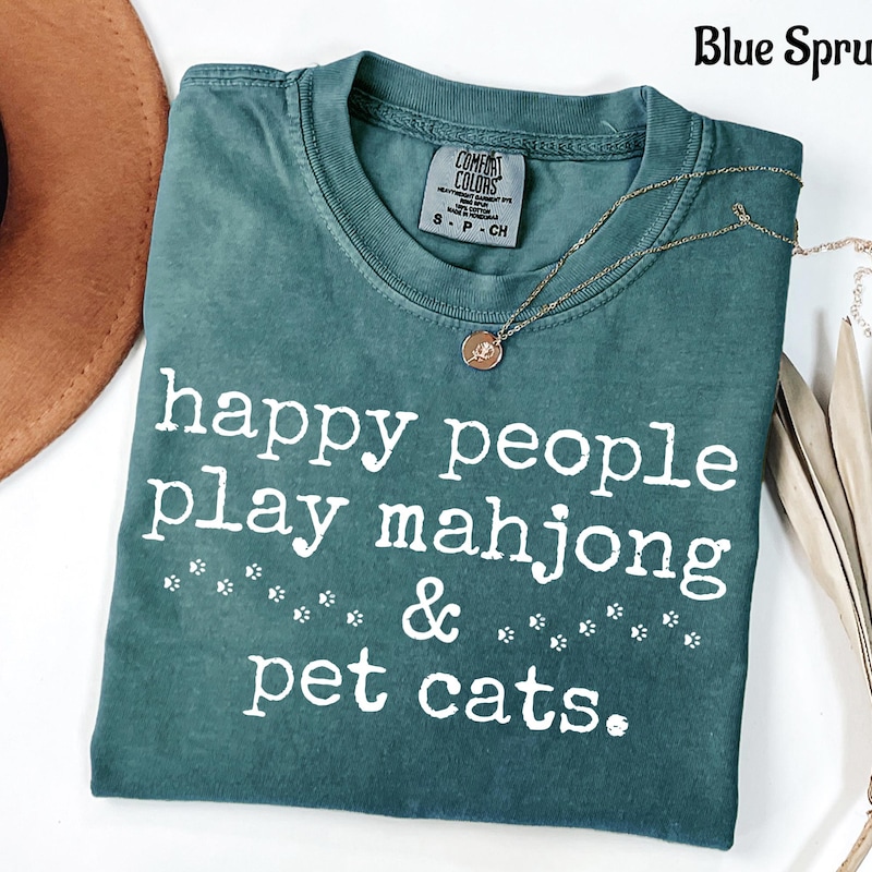 Pets Playing Mahjong - Etsy