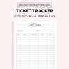 Printable Lotto Lottery Log Sheet | Win Loss Tracker | Track Wins ...