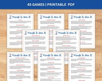 Easter Minute to Win It Party Game, Easter Printable Game, Kids Easter ...