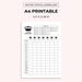 5 Crowns Score Sheet: Printable Score Card (letter/a4/a5 Digital ...