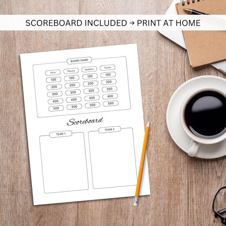 Soccer Party Game, Soccer Jeopardy Quiz, Watch Party Activity, FIFA ...