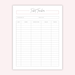 Raffle Ticket Tracker Printable: Fundraiser Ticket Sales Log (digital ...