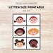 Emotions Matching Game: Preschool Learning Activity (PDF Pattern) - Etsy