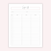 Event Sign up Sheet Printable: A4/a5/letter Size (PDF) - Etsy