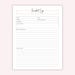 Incident Log Printable, Simple Reporting Sheet, Incident Reporting - Etsy